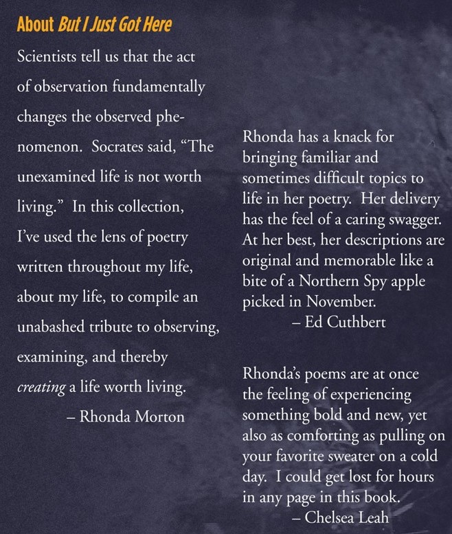 Rhonda Morton – FootHills Publishing/Michael Czarnecki